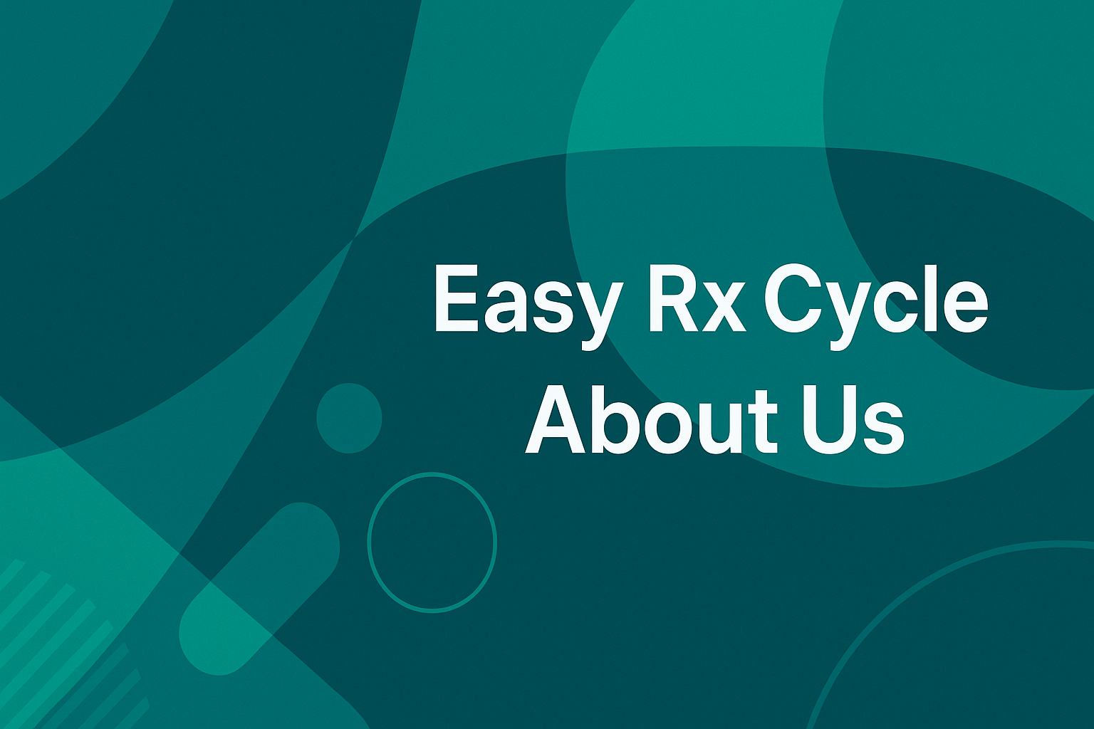 Pharmaceutical & Medical Waste Disposal Experts | About Easy RX Cycle